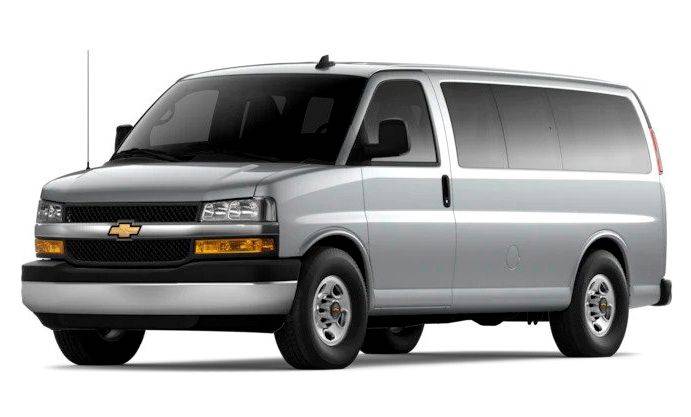 2014 Chevrolet Express Passenger Van 3500 135" RWD LT with 2LT | CarBuzz
