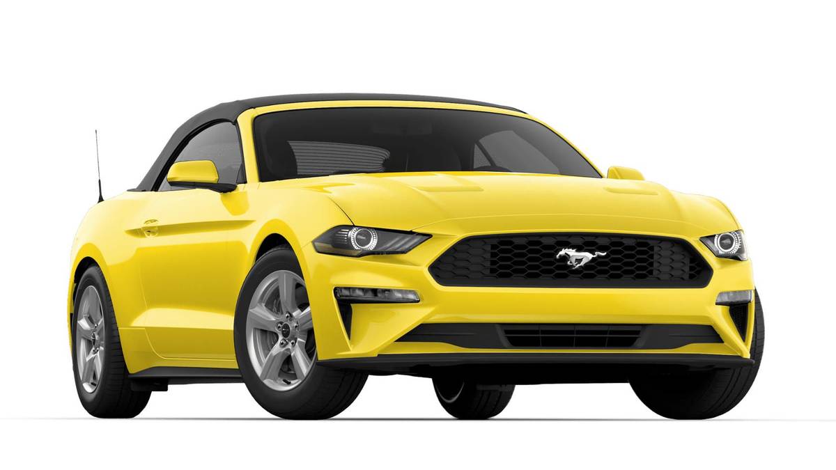 2021 Ford Mustang EcoBoost Convertible | CarBuzz