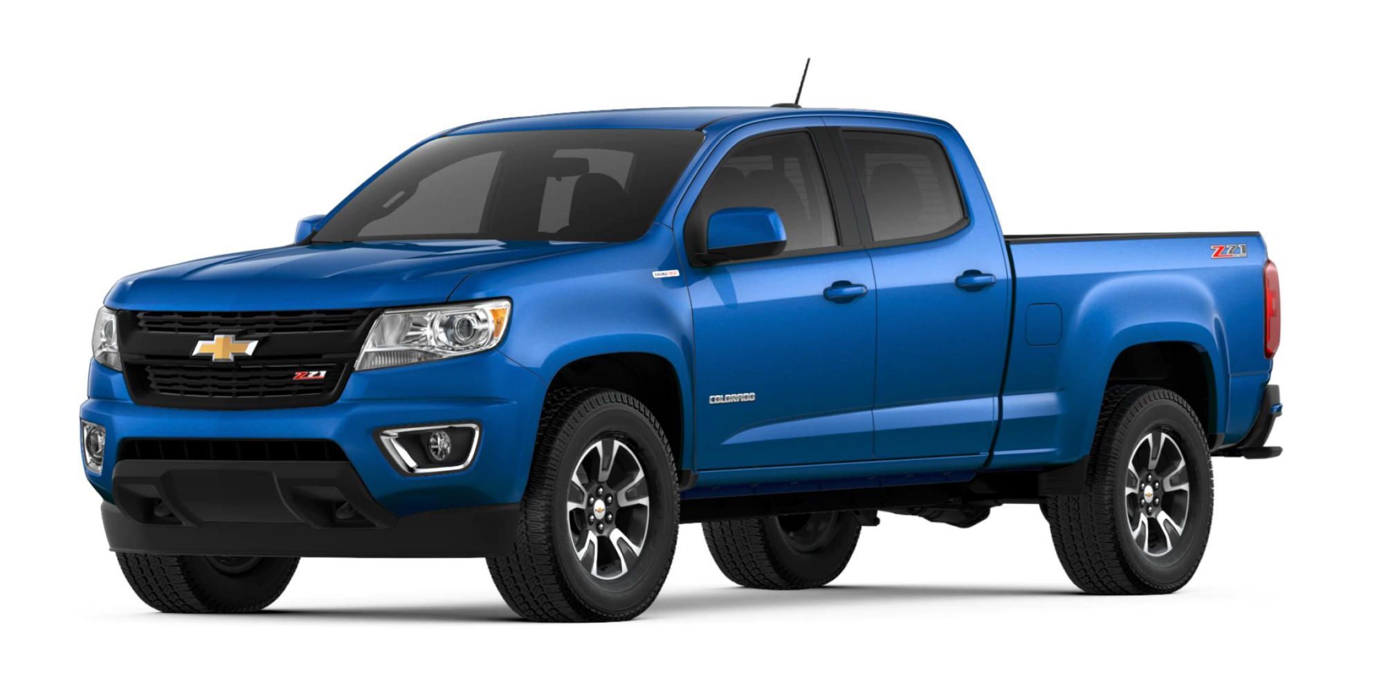 2017 Chevrolet Colorado Specs & Trims