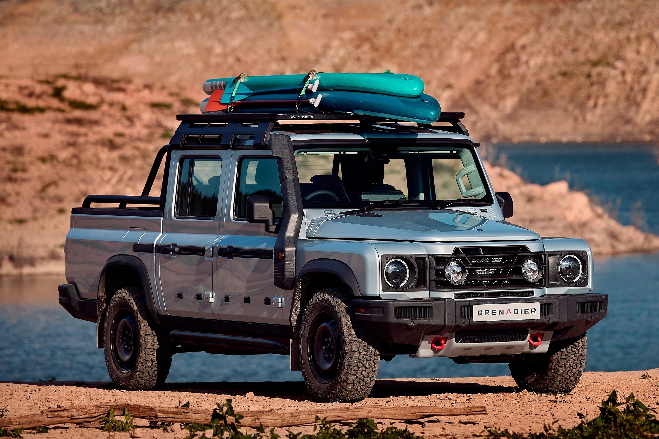 Ineos Grenadier Quartermaster Pickup Truck Hit With Chicken Tax