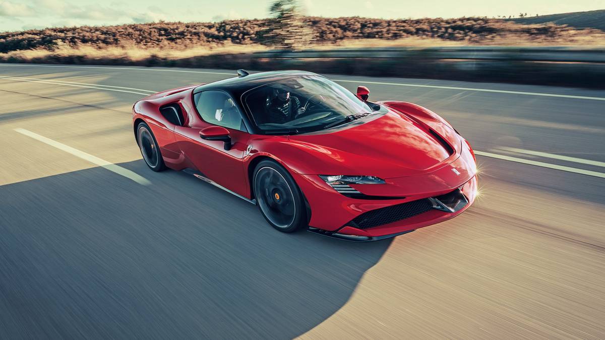 Ferrari SF90 Stradale Interior Photos