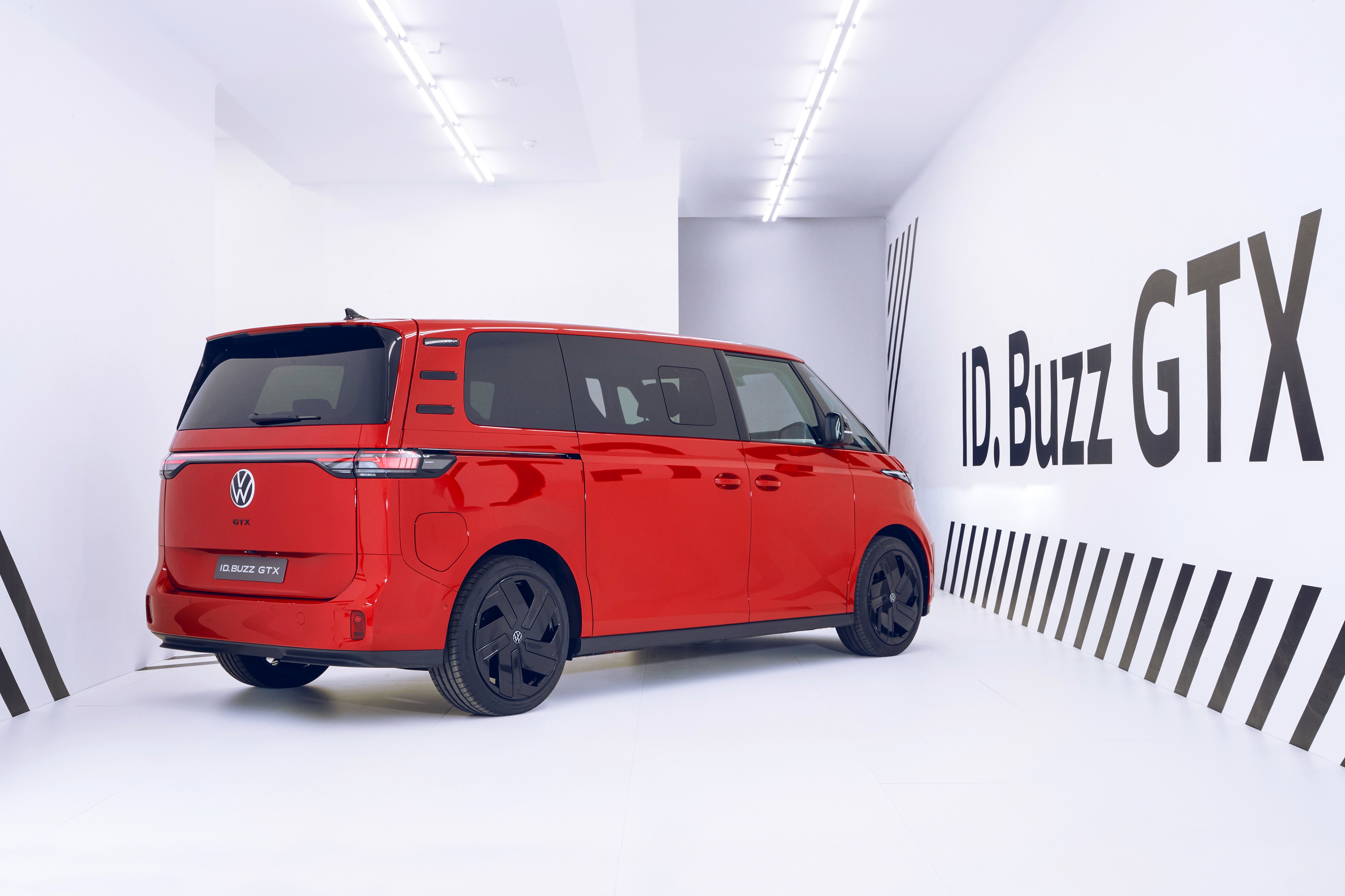 Volkswagen ID. Buzz GTX Debuts As Sporty Electric Van With 335 HP