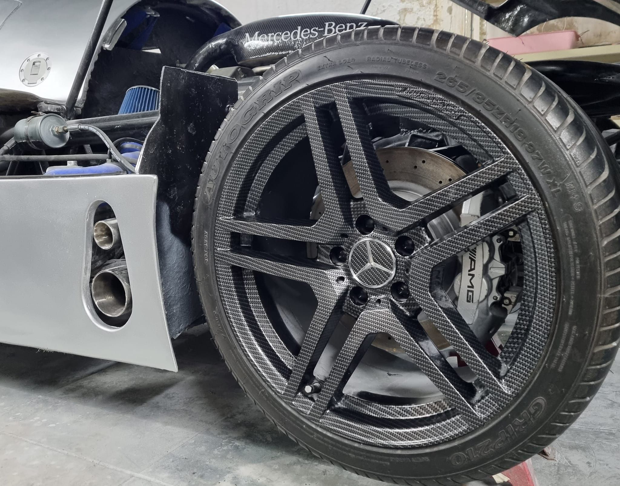 Mercedes-Benz C11 Replica Took 18 Months To Build