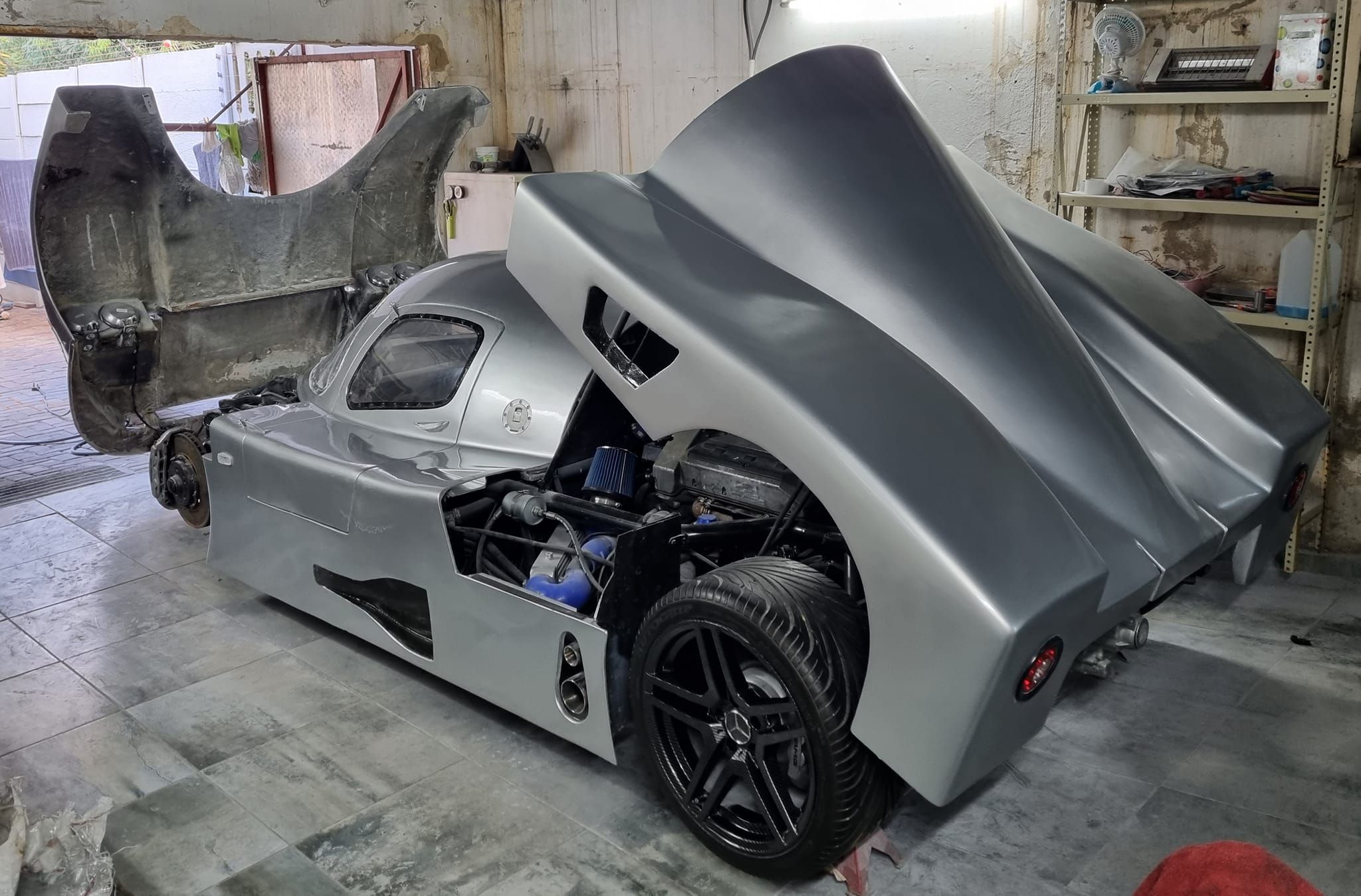 Mercedes-Benz C11 Replica Took 18 Months To Build