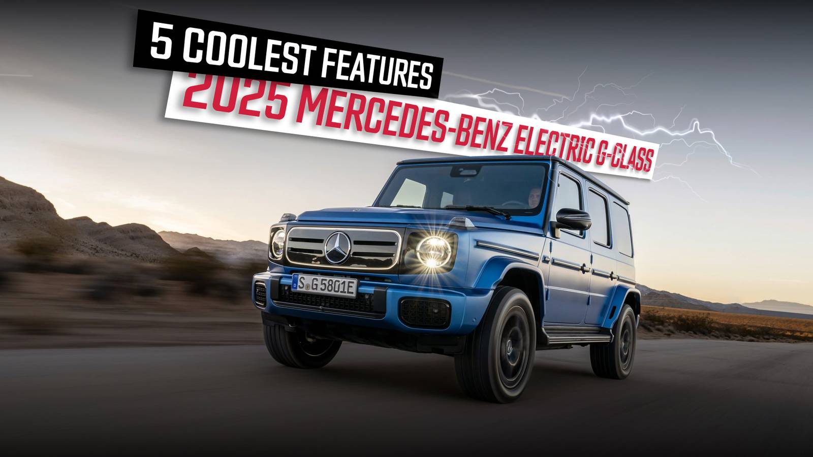 5 Coolest Features Of The 2025 Mercedes-Benz Electric G-Class