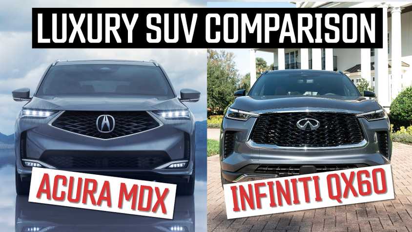 Amazing Acura Mdx Vs Infiniti Qx60 Reliability Gallery