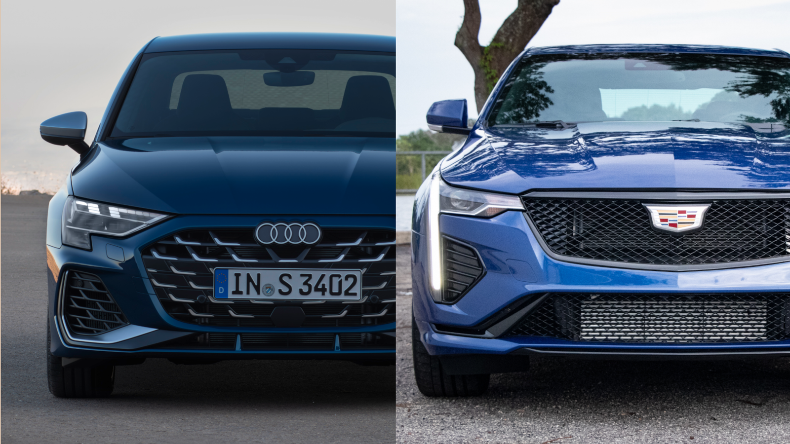 Hot Sedan Comparison: 2025 Audi S3 Vs. 2024 Cadillac CT4-V