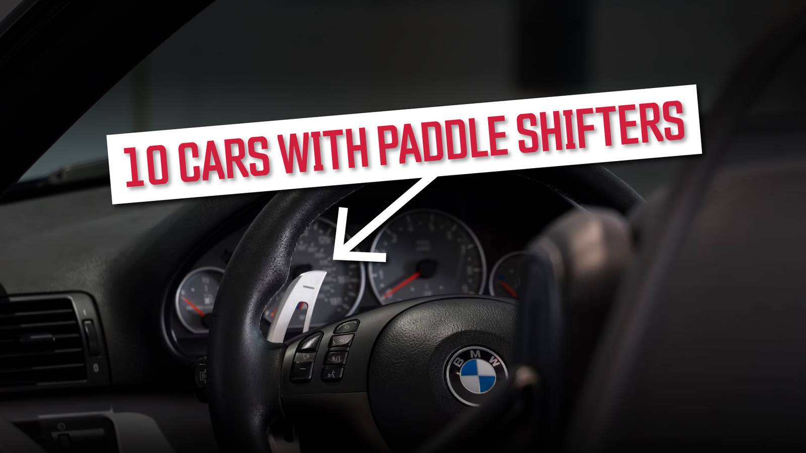 No Manual, No Problem: 10 Fun Cars With Paddle Shifters