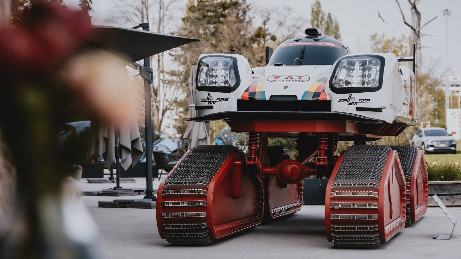 Porsche F.A.T. 919 Snowcat Is The Coolest Snowmobile You'll Ever See