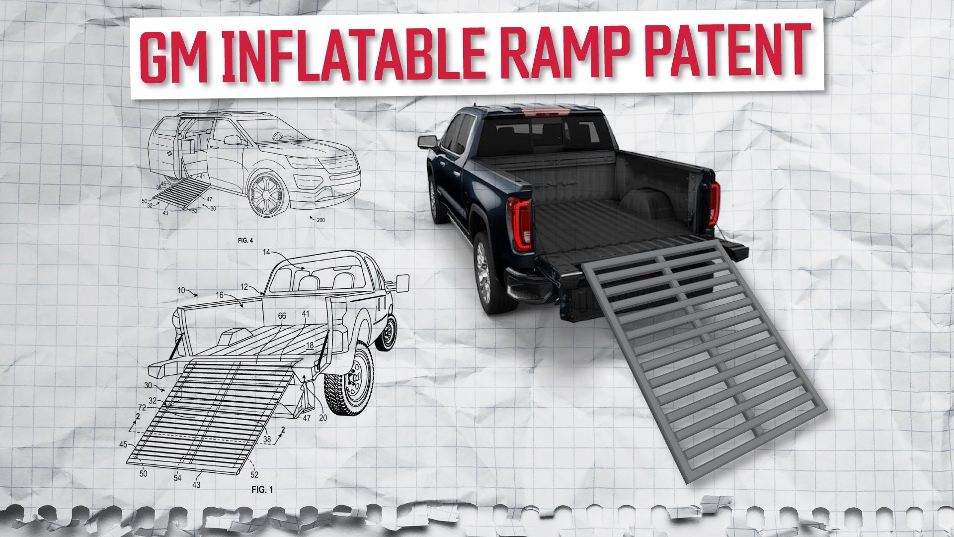 GM Trucks And SUVs Could Soon Have Inflatable & Deployable Ramps