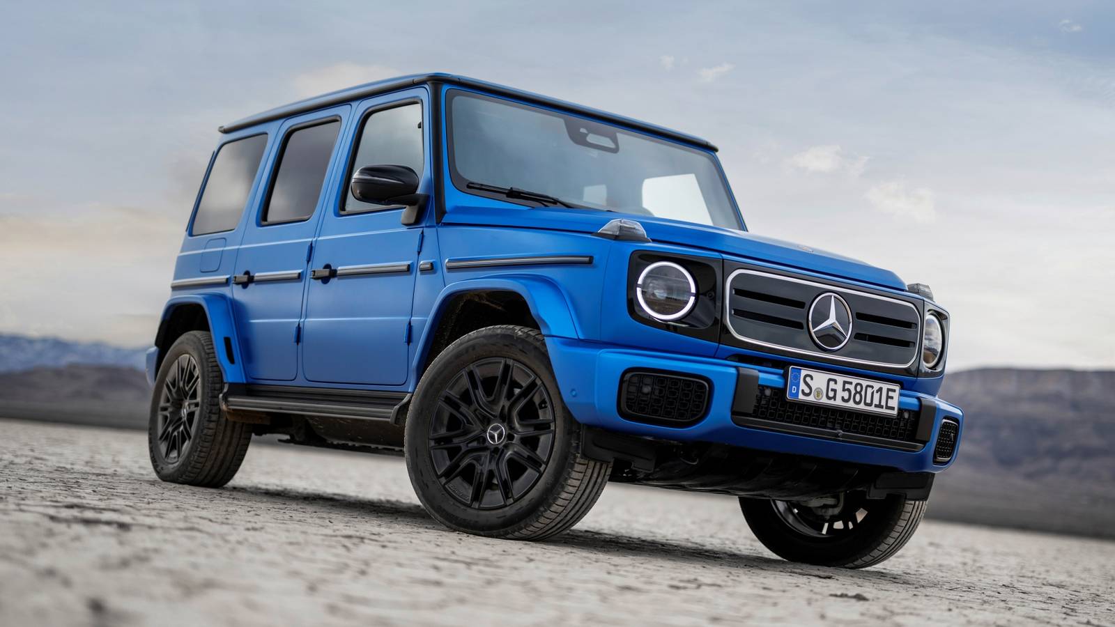 First-Ever Electric Mercedes-Benz G-Class Arrives With Four Electric ...