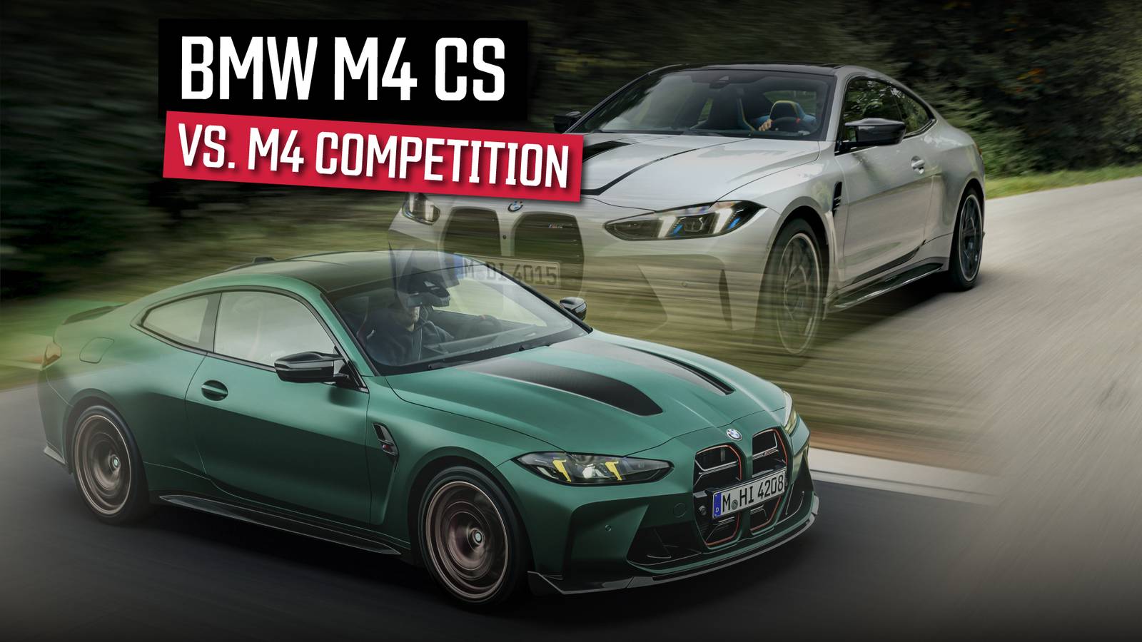 5 Key Differences Between The BMW M4 CS And M4 Competition