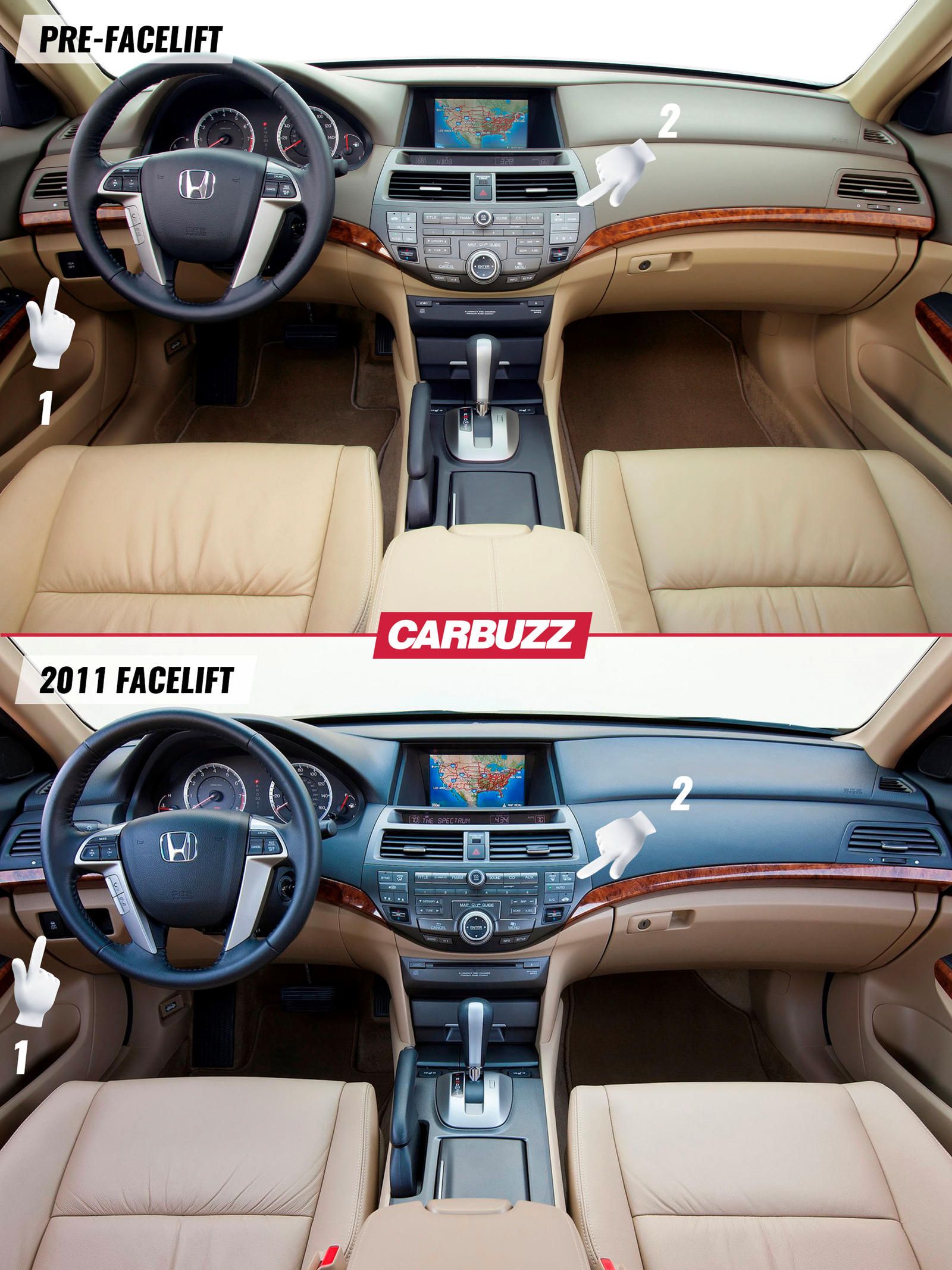 Honda Accord 2011 Coupe Interior 2011 Honda Accord Facelift Official