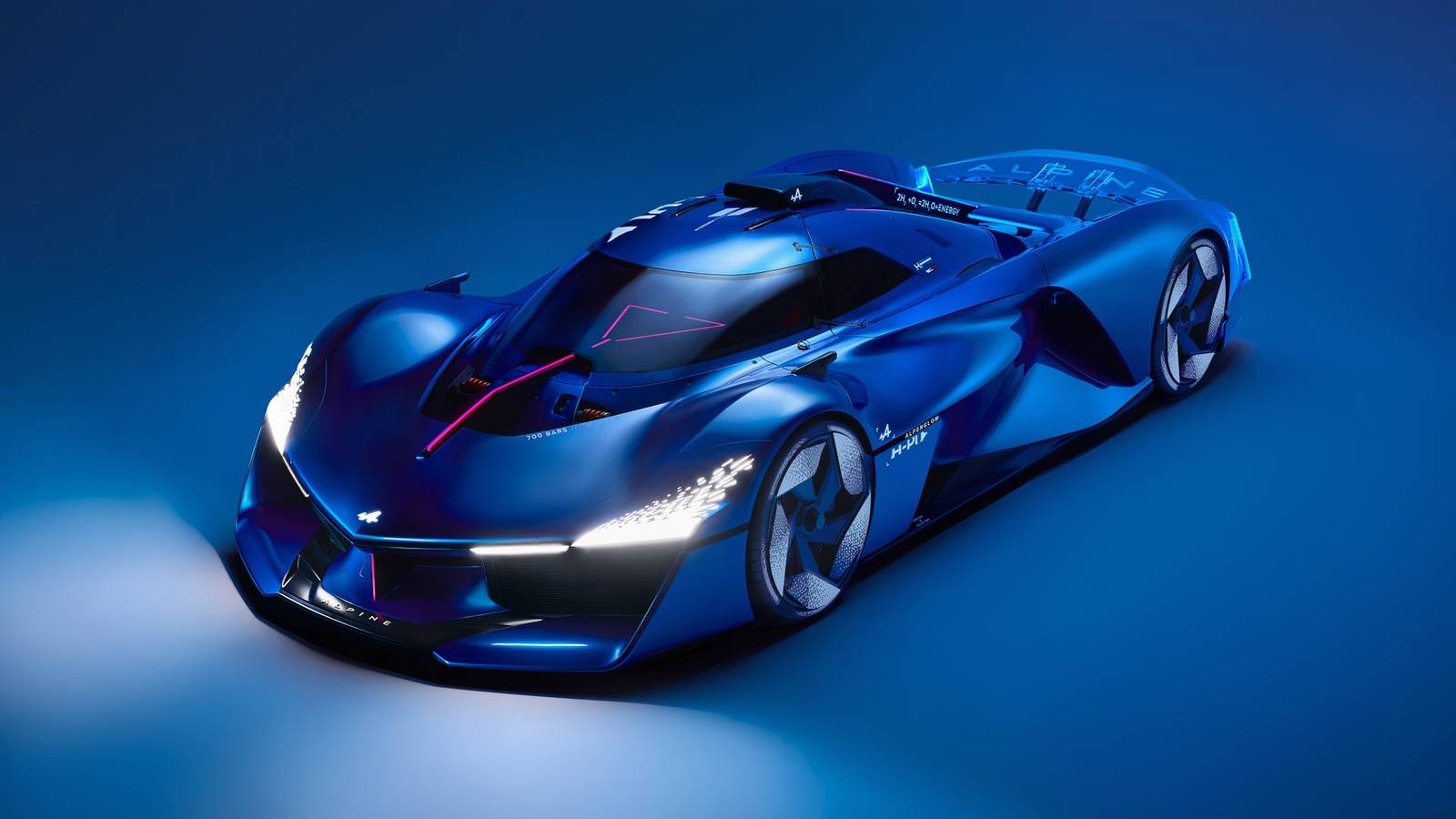 Alpine Reveals Hydrogen-Powered Hypercar, More Powerful V6 Coming Soon