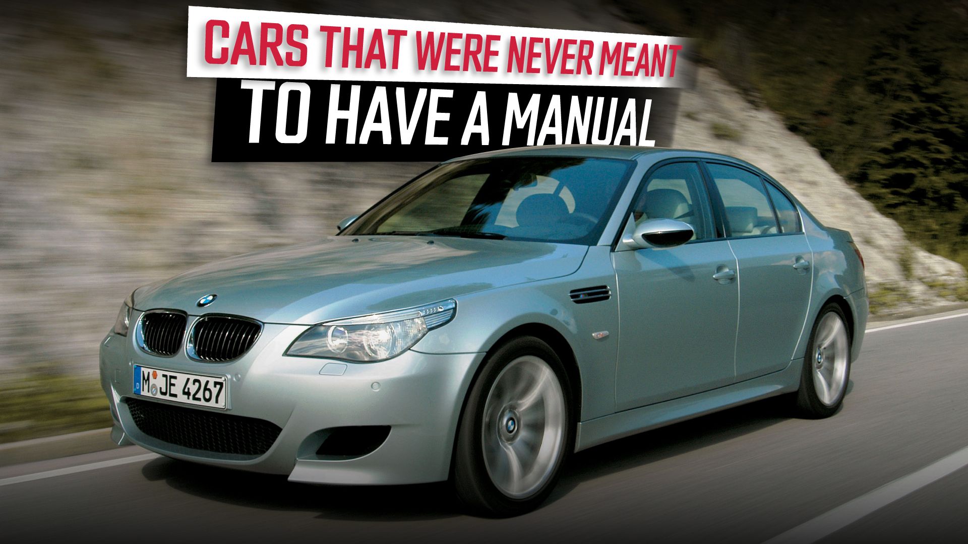 Cars With Manual Gearboxes That Were Never Supposed To Have Them