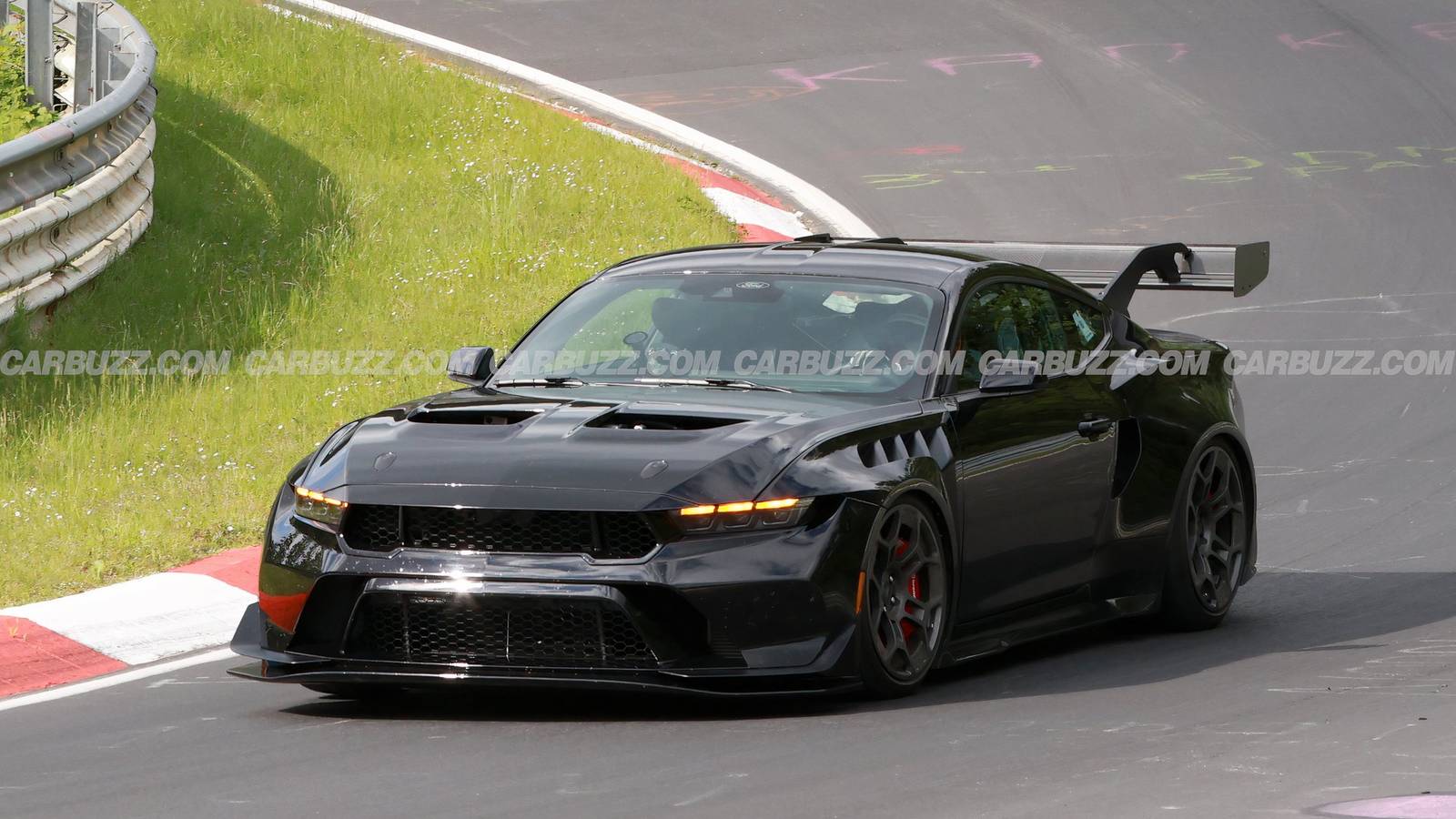 SPIED: Ford Mustang GTD Mega Gallery Shows Nürburgring Lap Time Prep