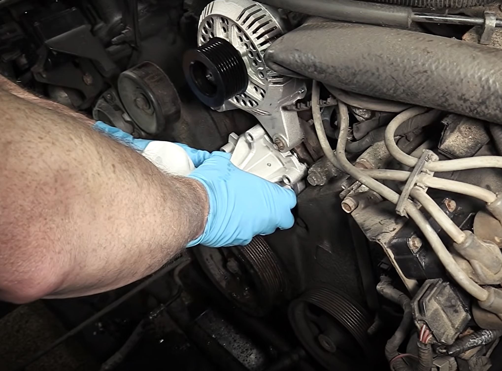 Car Water Pump Location