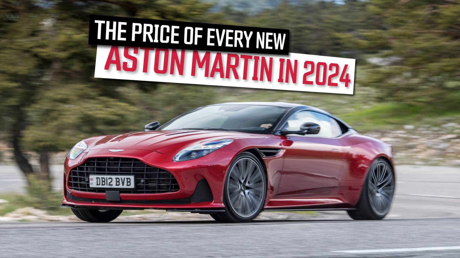 What's The Price Of Every New Aston Martin On Sale In 2024?