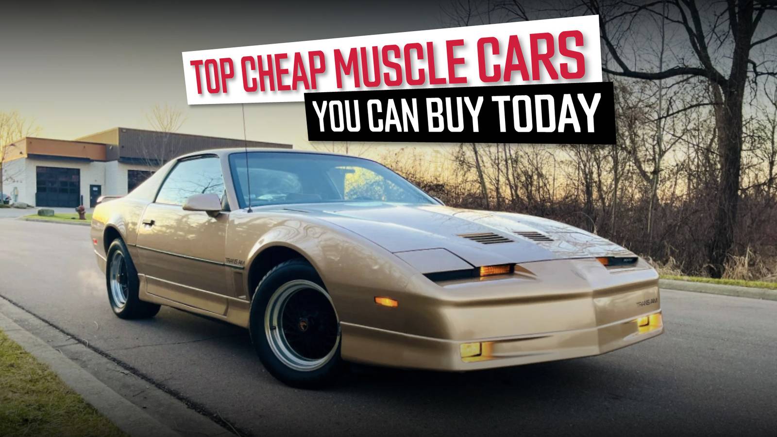 Cheap Muscle Cars You Can Buy For Under $15k