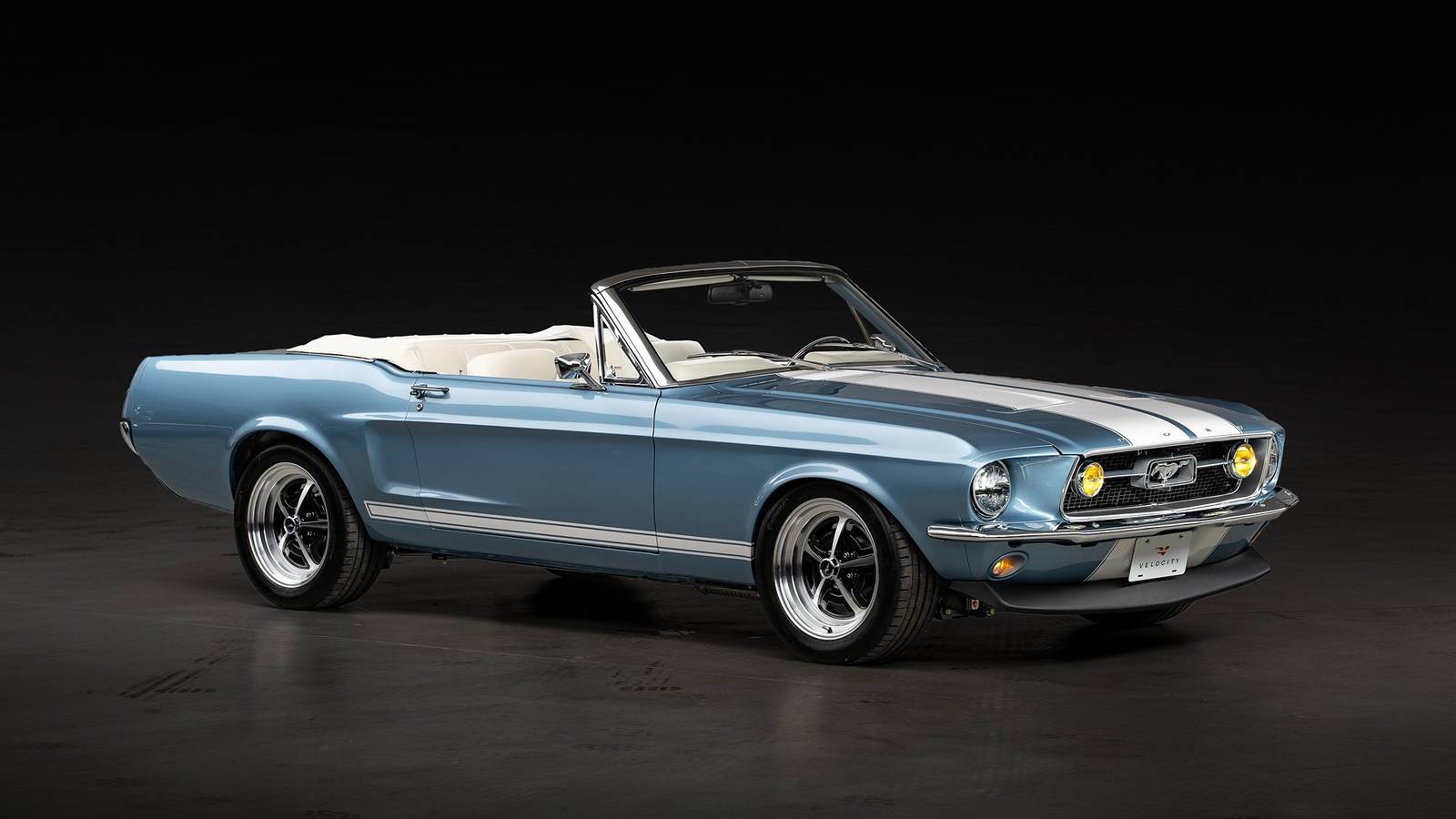 Velocity Unveils Gorgeous Ford Mustang Convertible V8 Restomod