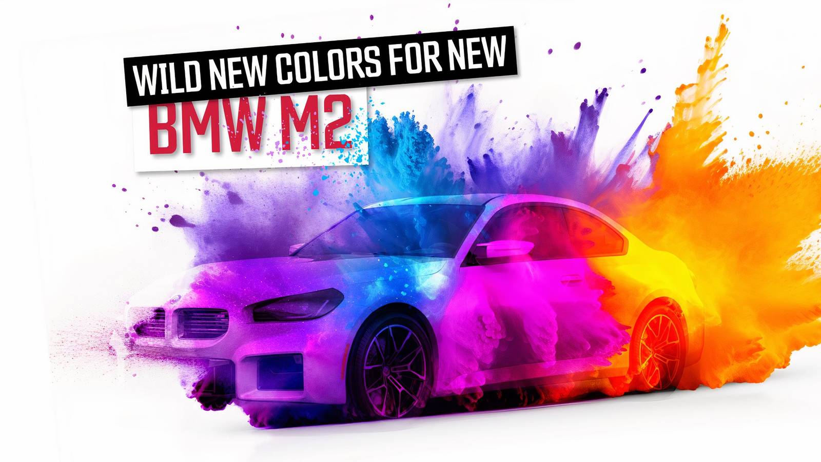 LEAKED: New BMW M2 Coming With Wild Colors