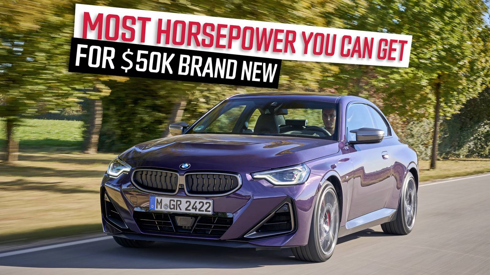 What's The Most Horsepower You Can Get For $50,000 Brand New?