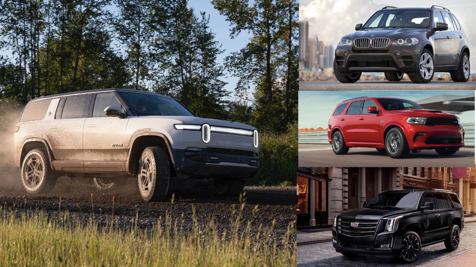 10 Used V8-Powered SUVs That Cost Half As Much As The 2025 Rivian R1S
