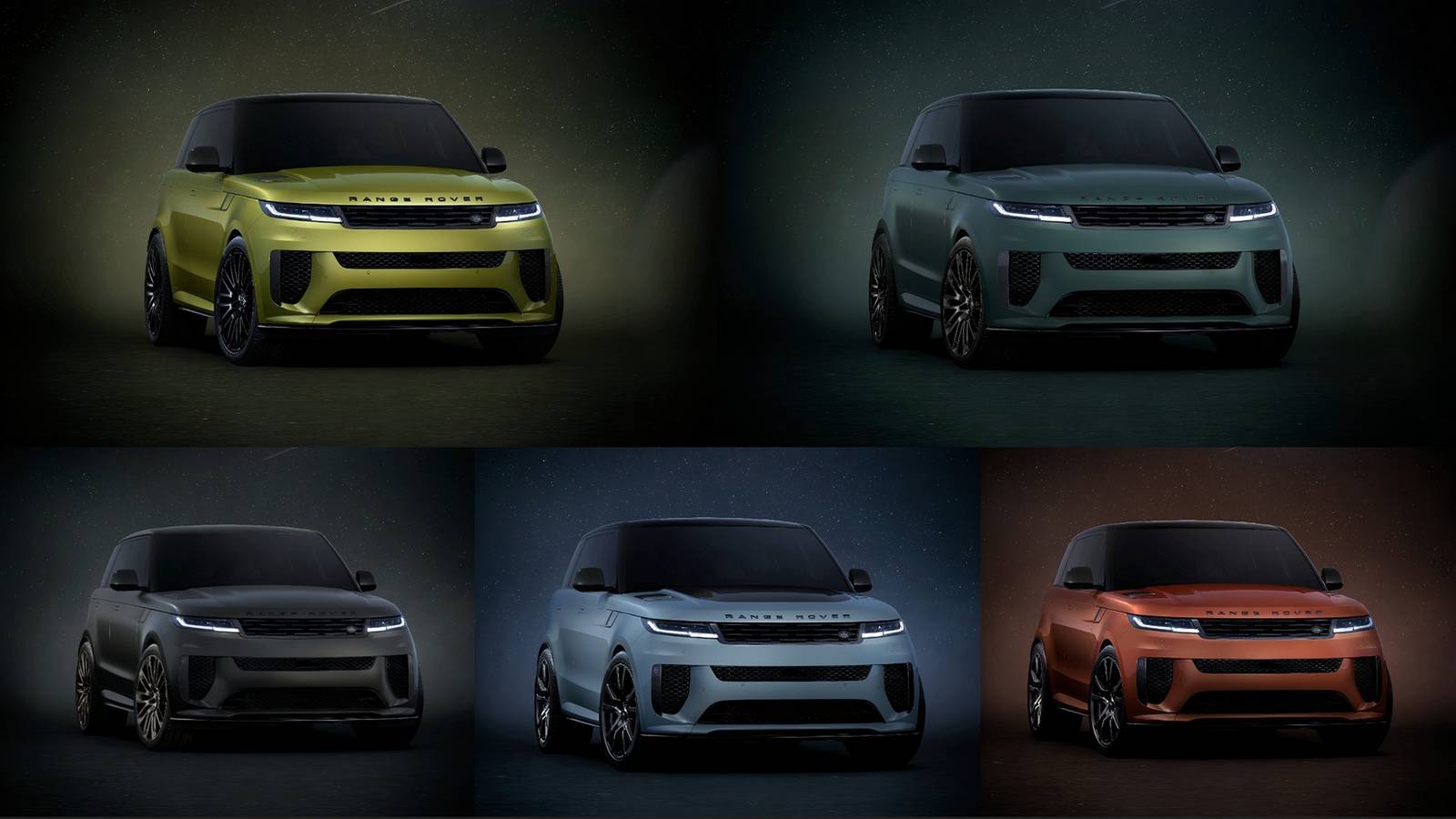 Range Rover Sport SV Celestial Collection Is Out Of This World