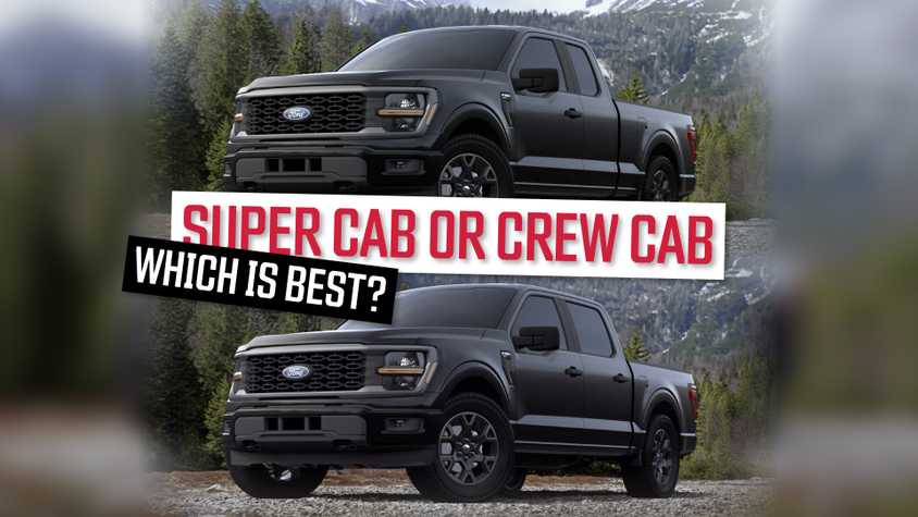 Crew Cab Vs. Regular Cab: Popular Truck Configurations Compared