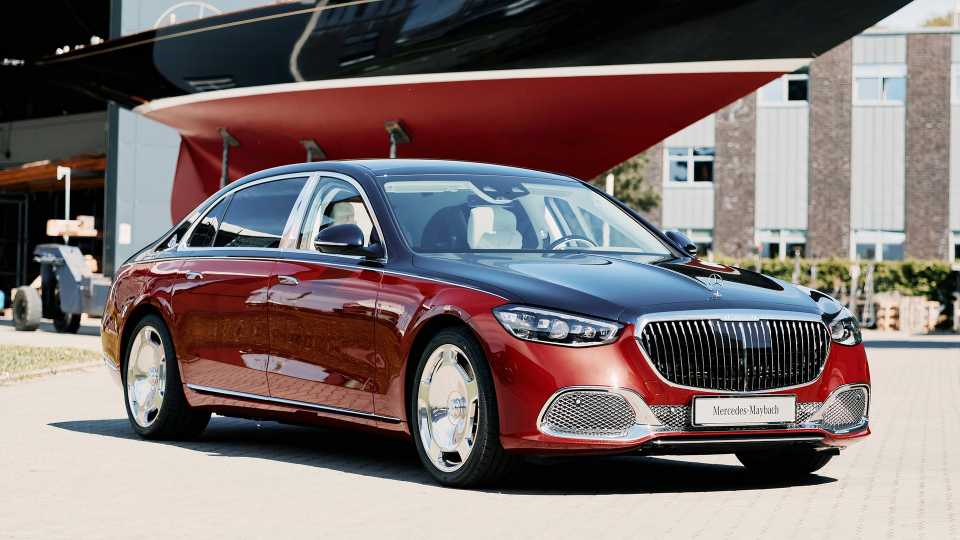 Mercedes-Maybach S680 Edition Emerald Isle Celebrates California At ...