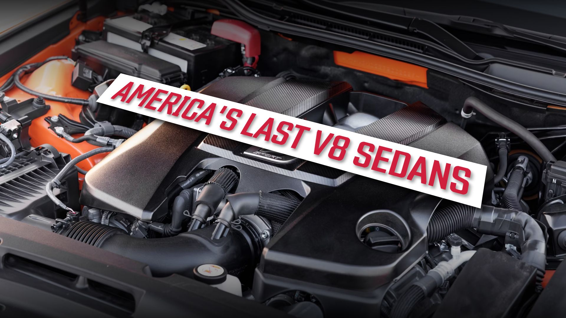 The Last V8 Sedans On Sale In America
