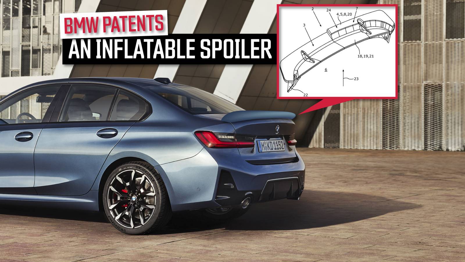 BMW's Inflatable Ducktail Spoiler Is The Future Of Active Aero