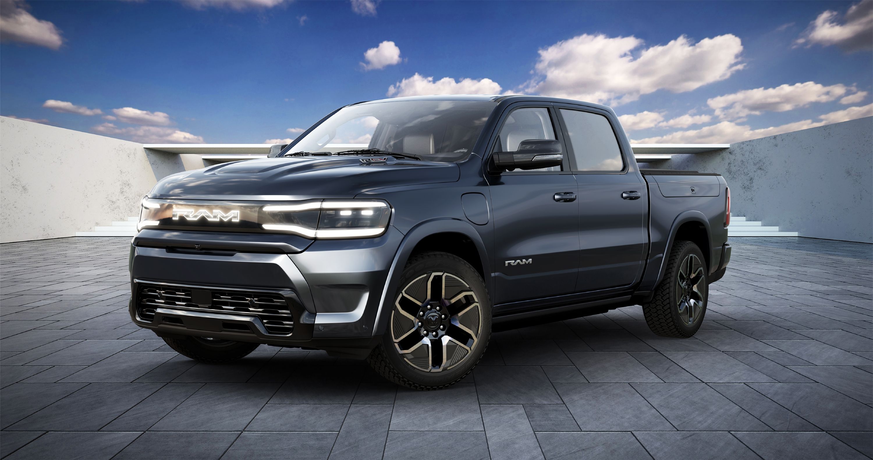 Ram Serious About Building A Pickup Truck With 3-Row Seating