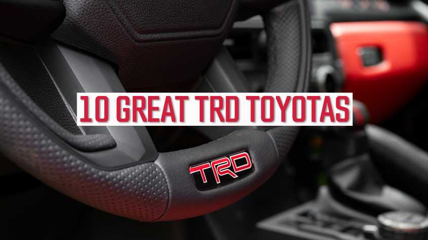 The Brilliant Tale Behind The Formation Of Toyota TRD
