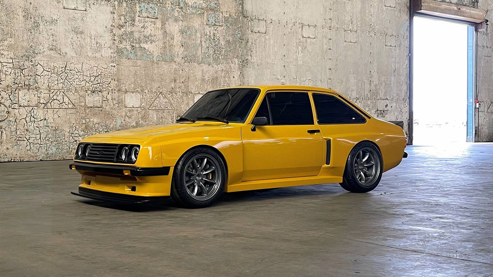 MST's Wild Ford Escort Restomod Flips A Big Middle Finger To ...