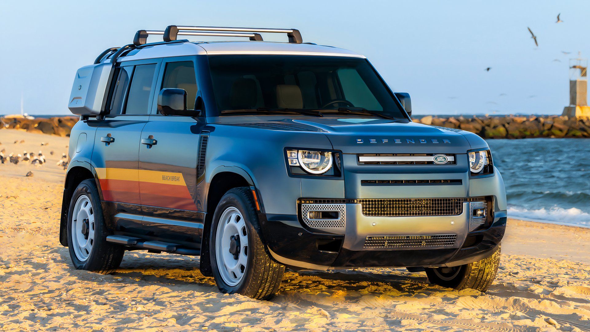 Land Rover Defender Beach Break Celebrates US Surf Culture