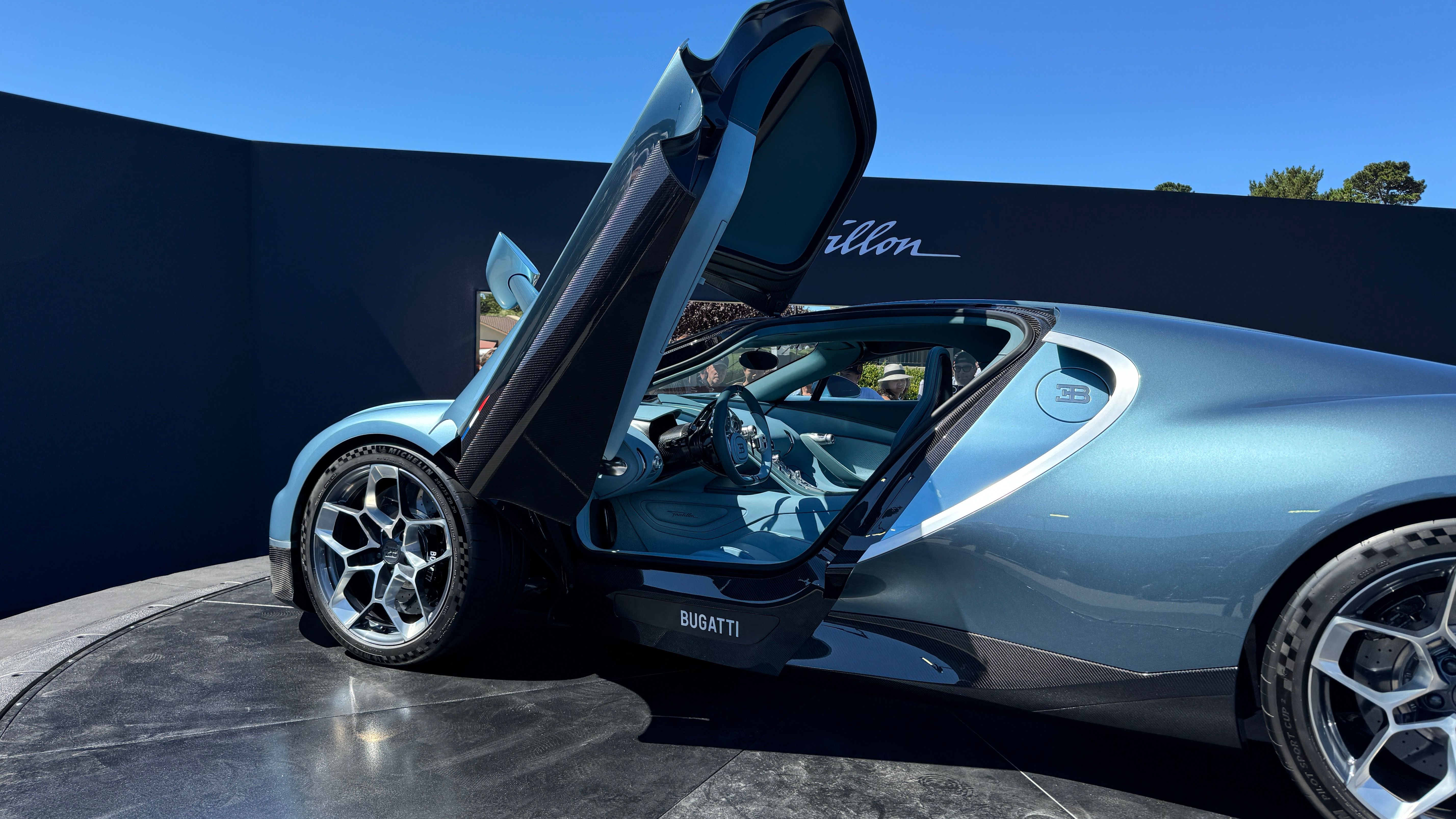 Bugatti Doors Open