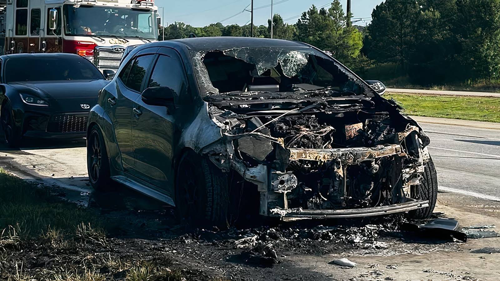 Hot Mess: Toyota Ducks Warranty Claims After 2 GR Corollas Go Up In Flames