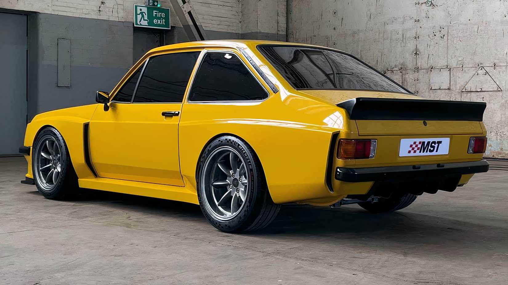 MST's Wild Ford Escort Restomod Flips A Big Middle Finger To ...