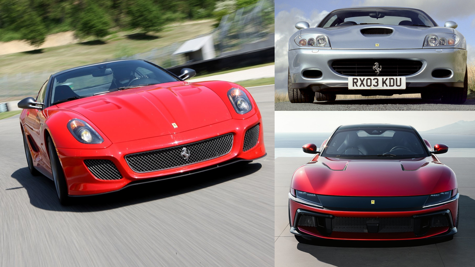 Ferrari's Front-Engine V12 Models Ranked By Top Speed