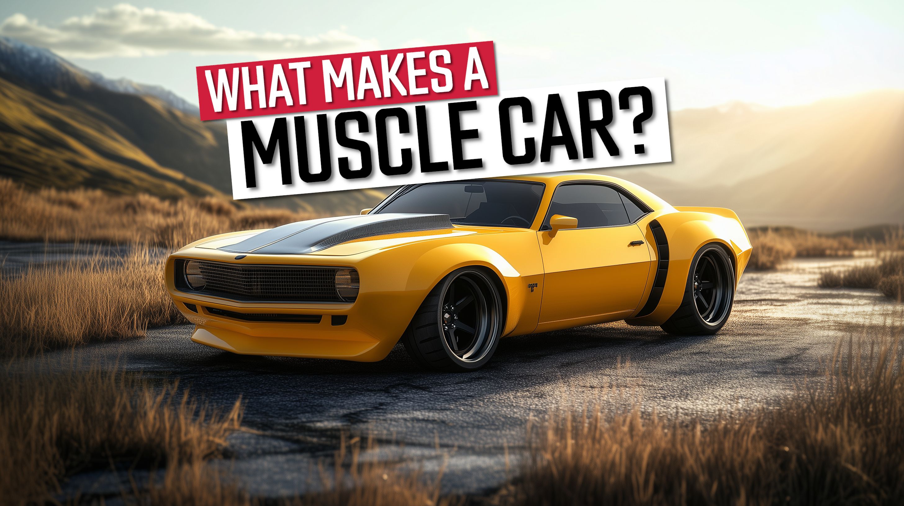 Discussion: What defines a muscle car?