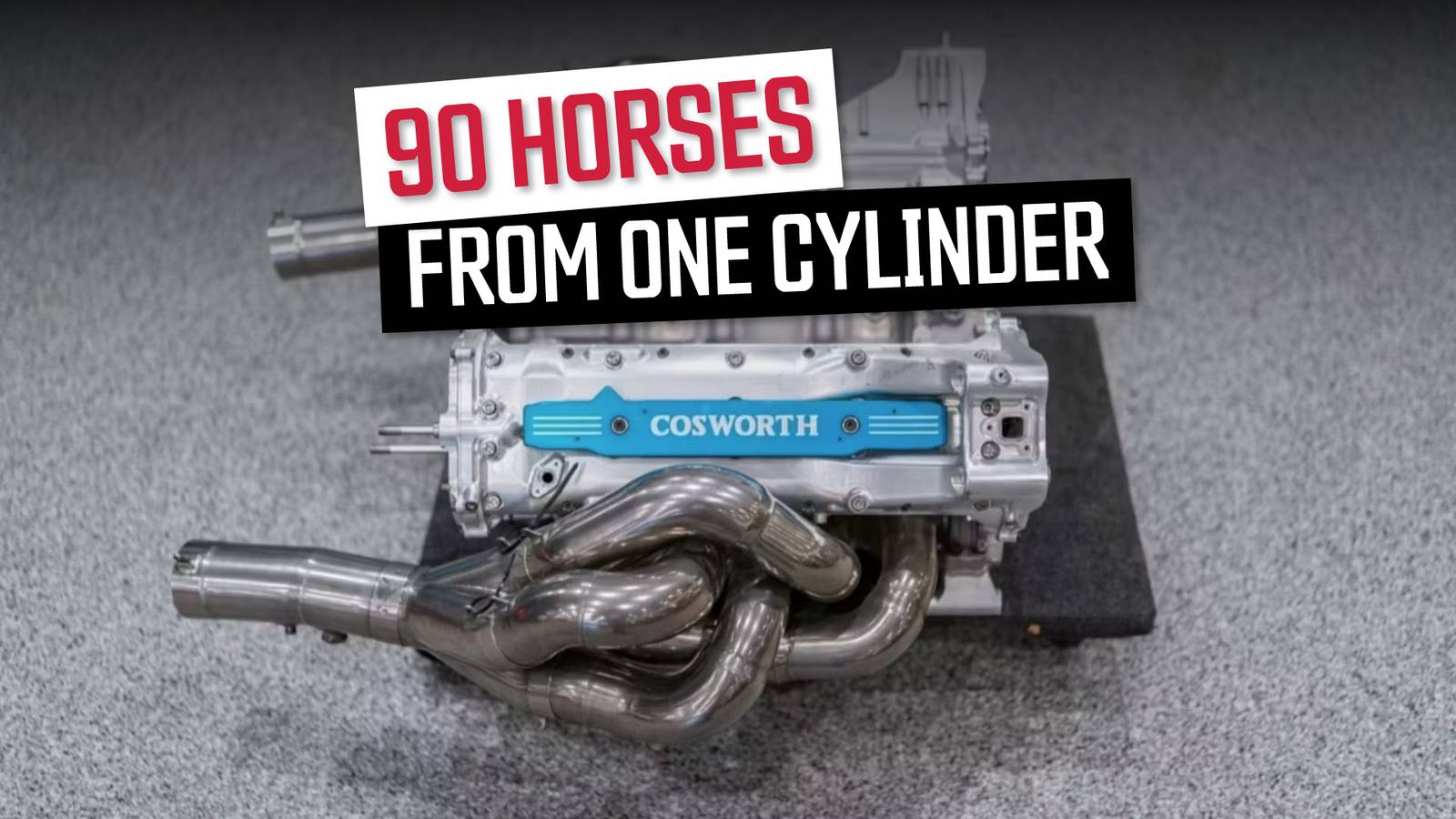The Odd Tale Of The 90-HP One-Cylinder Engine