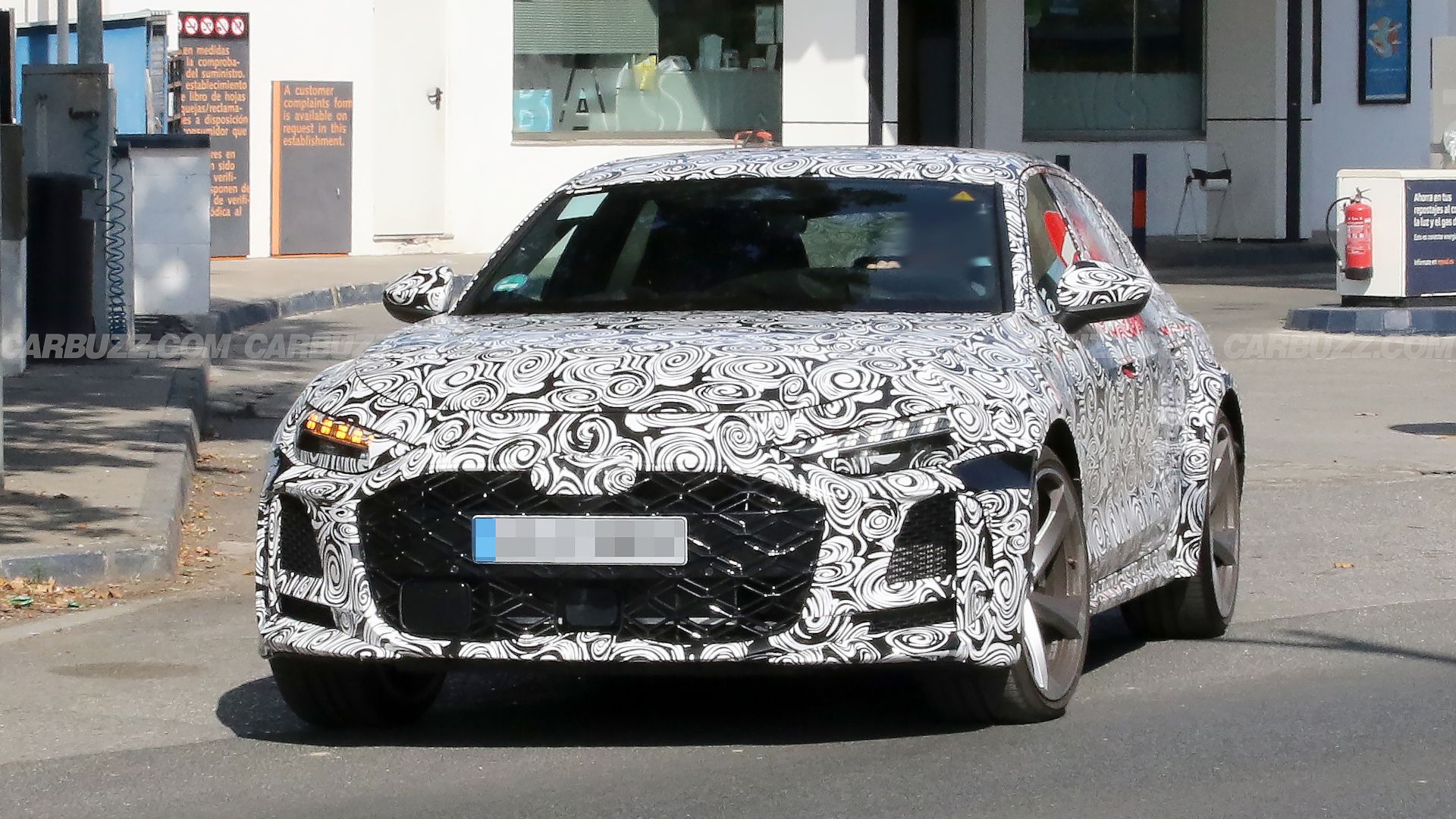 Audi RS5 Sedan Spied For The First Time