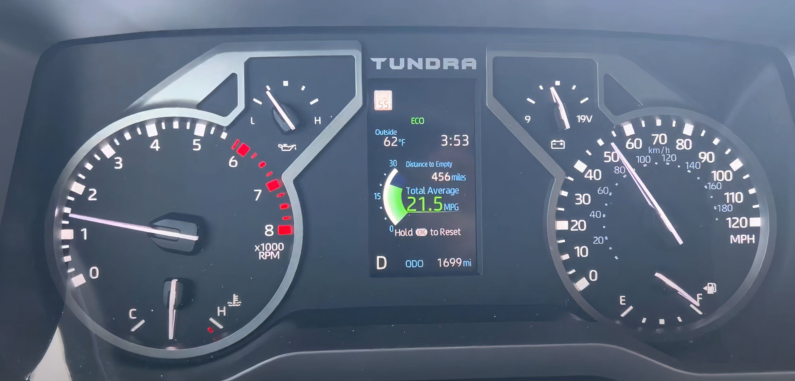 2014 Toyota Tundra Gas Mileage