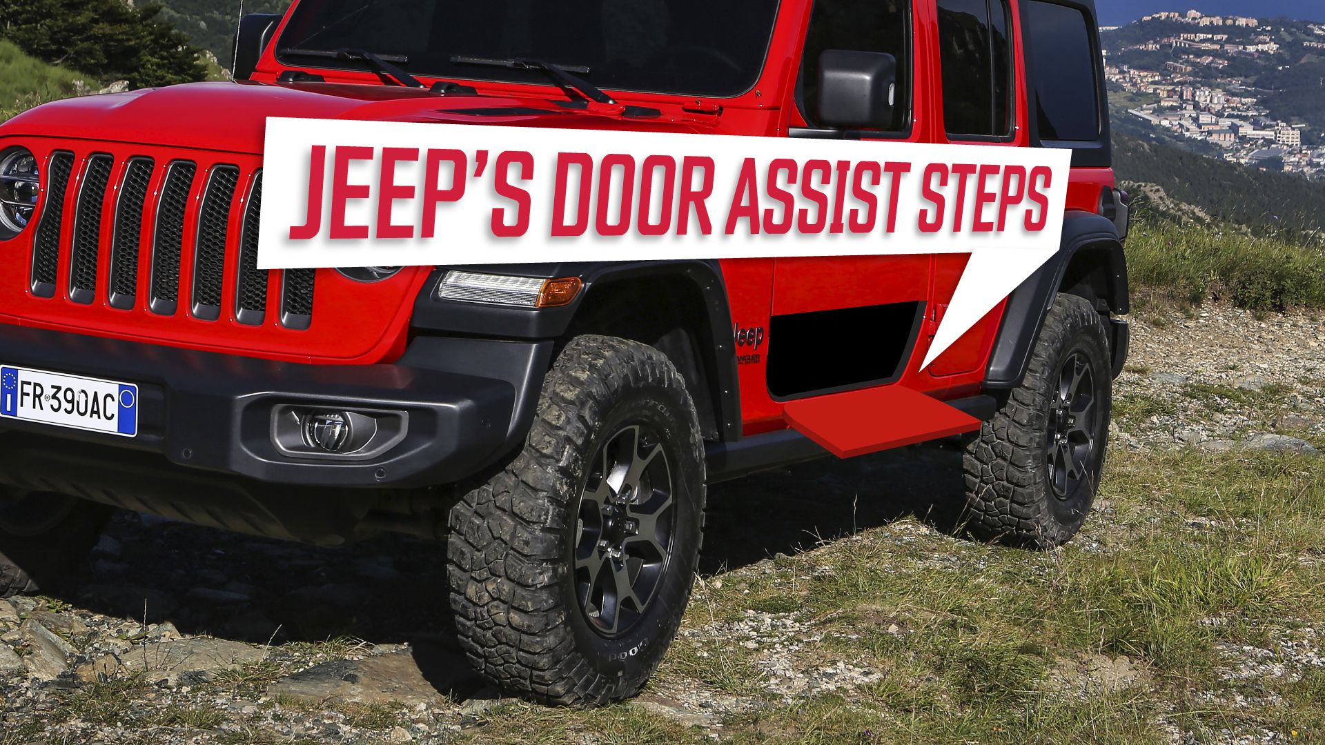 Jeep Copying Pickup Truck Tailgates For Doors That Double As Running Boards