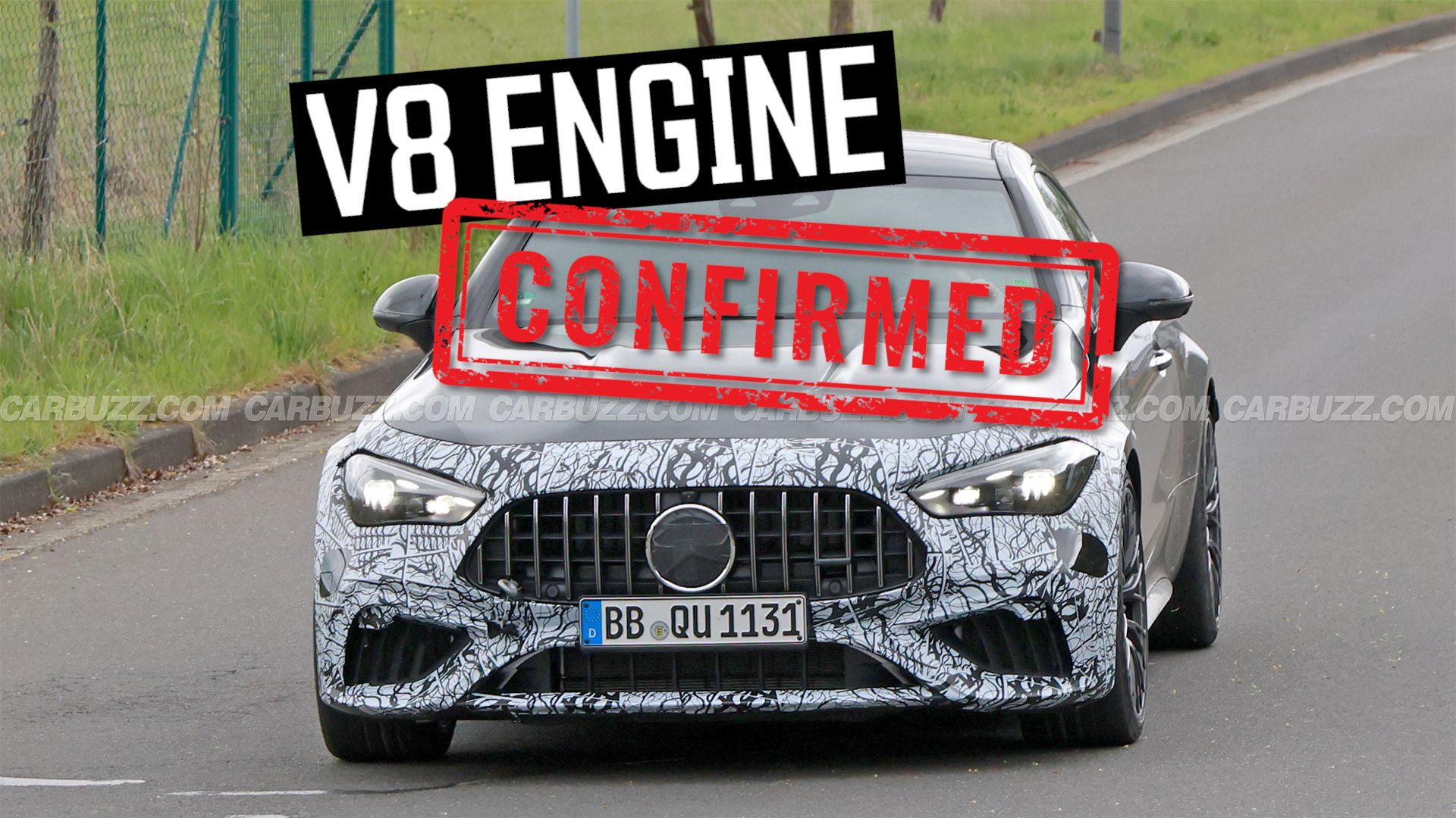 Video Evidence Proves Mercedes-AMG CLE 63 Is Getting A V8!