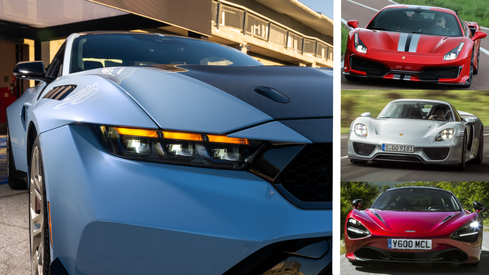 10 Supercars The Mustang GTD Might Beat Around The Nürburgring