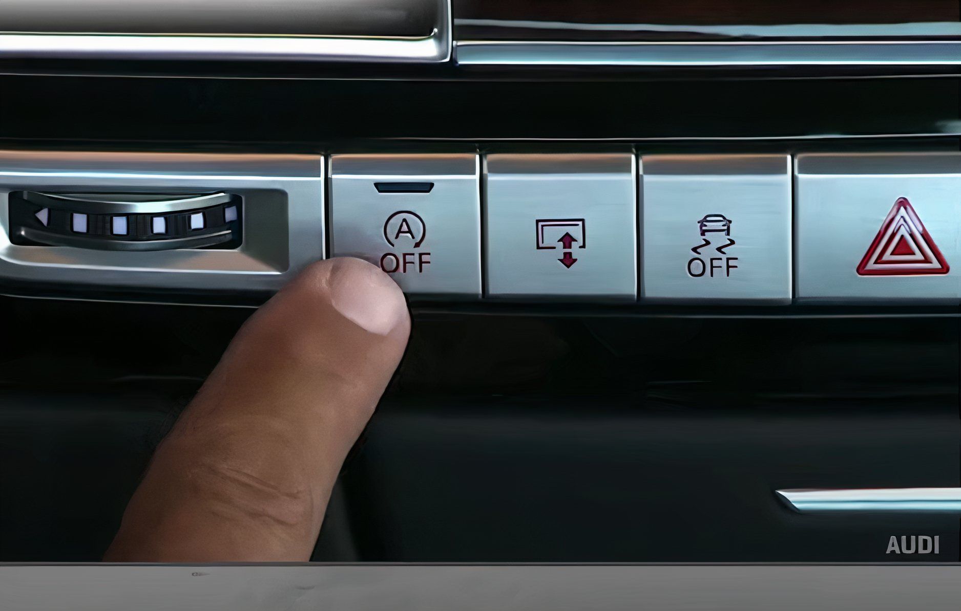 What's The 'A' Button With A Circle Around It In My Car?