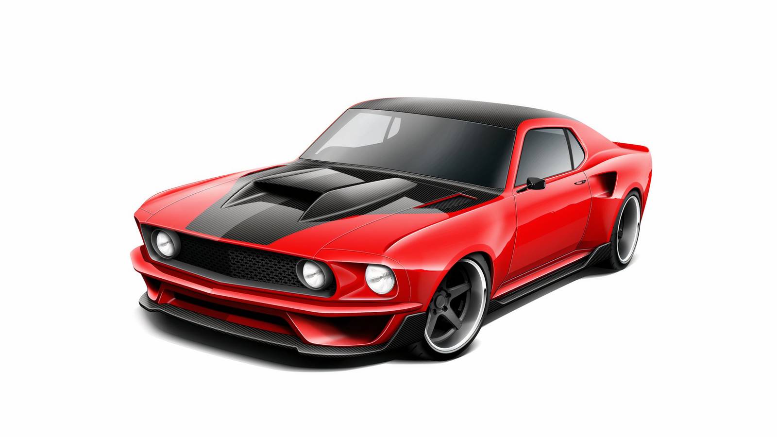 Widebody '69 Mustang Is A Carbon Fiber Masterclass From The Ultimate ...