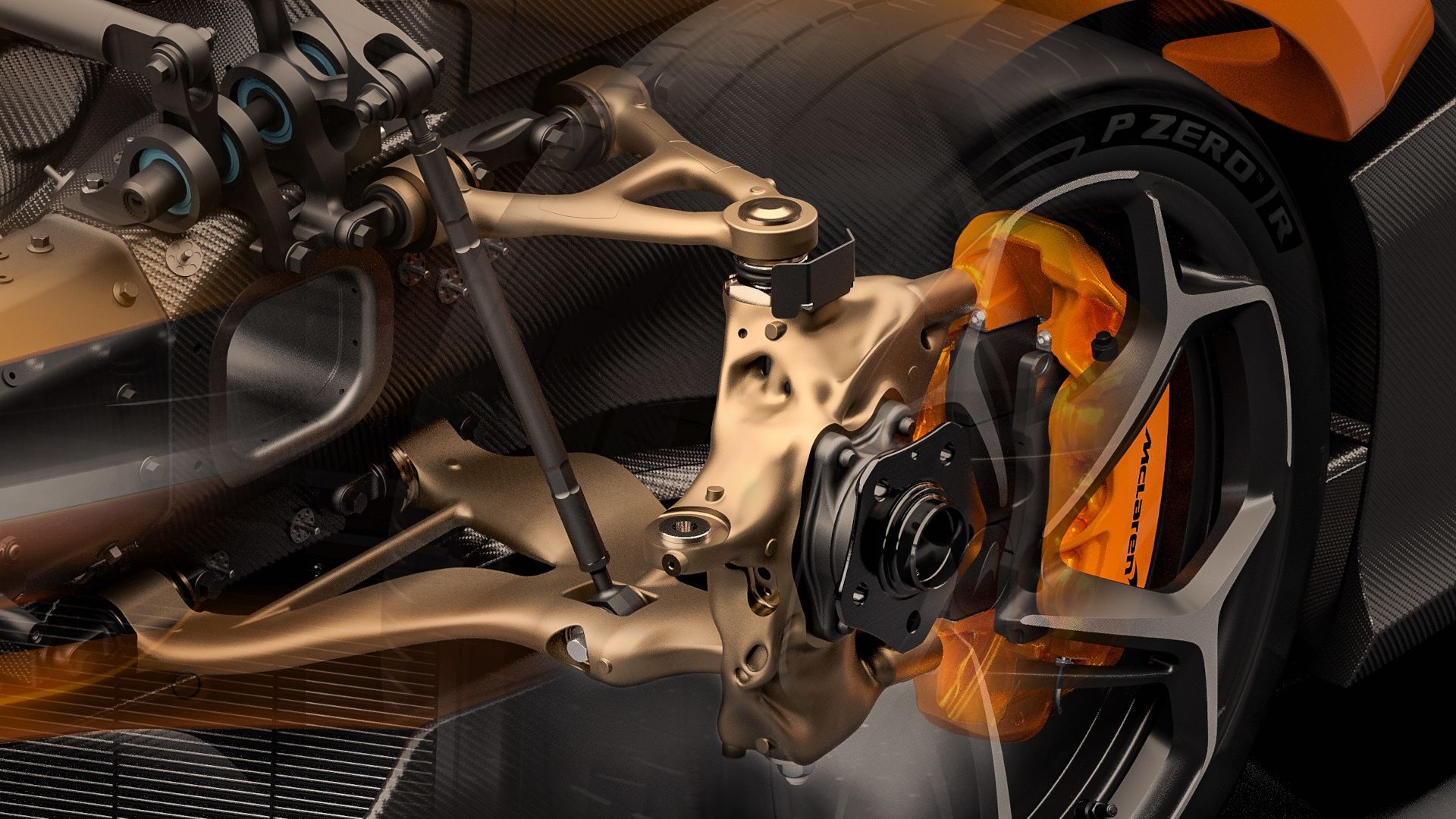 The McLaren W1's High-Tech Suspension Is Made In America